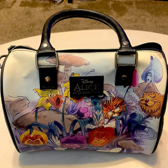 Disney Loungefly | Bags | Disney Alice In Wonderland Watercolor Scene ...
